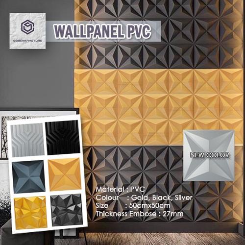 Jual WALLPANEL PVC 3D 1MM WALLPAPER MOTIF TIMBUL - JY523 - Kota ...