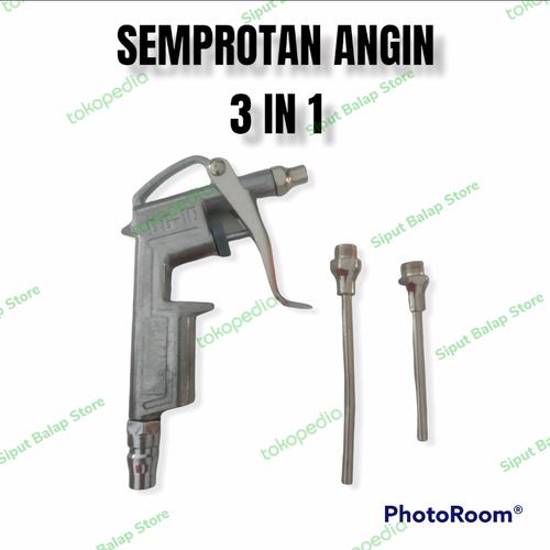 Jual SEMPROTAN ANGIN AIR DUSTER BLOW GUN 3 IN 1 BONUS 2 MATA - COUPLER ...