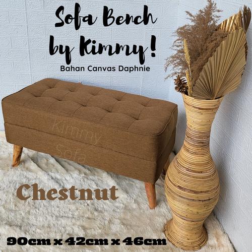 Jual Sofa Puff Bench / Stool Sofa / Stool Panjang Minimalis - chesnut ...