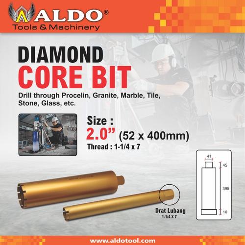 Jual MATA BOR CORING / DIAMOND CORE BIT UKURAN 2" SEGMENT MERK ALDO ...