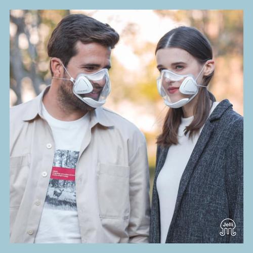 Jual Masker Bening Pelindung Wajah Mulut Transparan PC Kualitas Premium ...