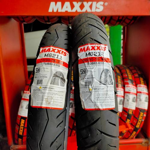 Jual Paket Ban Luar Motor Skiwafe, Nouvo Maxxis 80/90-16-70/90M6211/12 ...