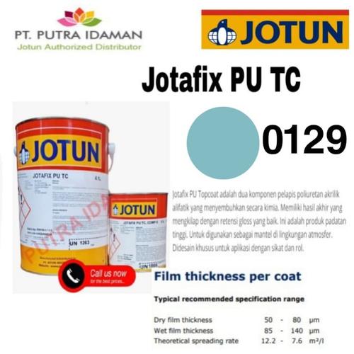 Jual JOTUN CAT POLYURETHANE JOTAFIX PU TC 5 LITER CAT JOTUN MARINE 0129 ...