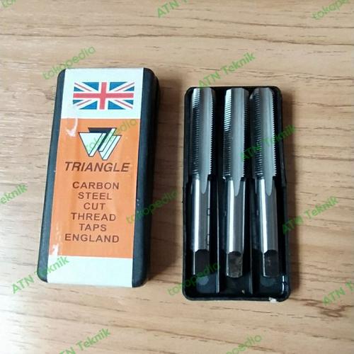 Jual hand tap BSW 1/2 × 12 MM type triangle alat pembuat ulir drat baut ...
