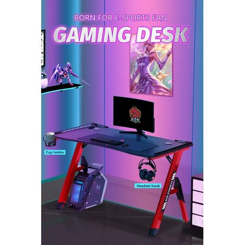 Jual MEJA KOMPUTER GAMING AOR ESPORT LED GAMING STRIP FUTURISTIC 1M ...