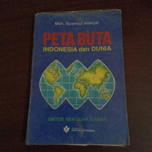 Jual Peta Buta Indonesia Dan Dunia - Moh. Syamsul Hidayat - Kab ...