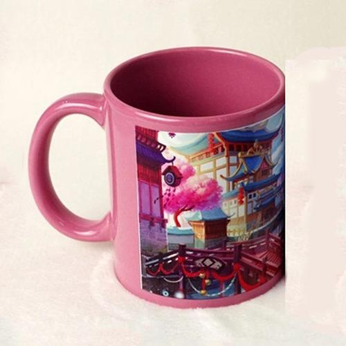 Jual Mug Custom HITAM 325ml mug special bisa di design sendiri Process ...
