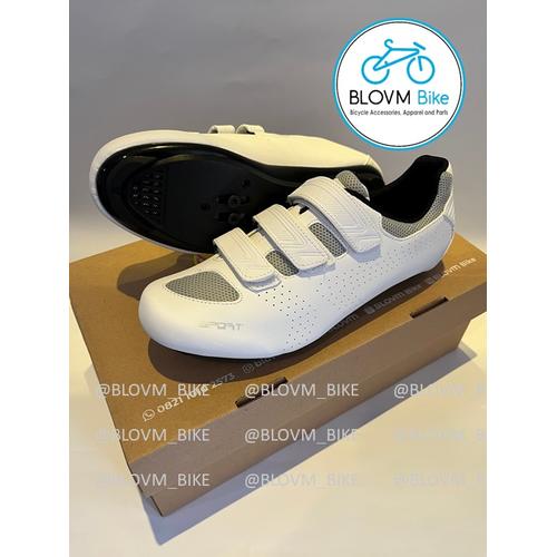 Promo Sepatu Sepeda Cleat PEACH Roadbike MTB Black White Pink Original ...