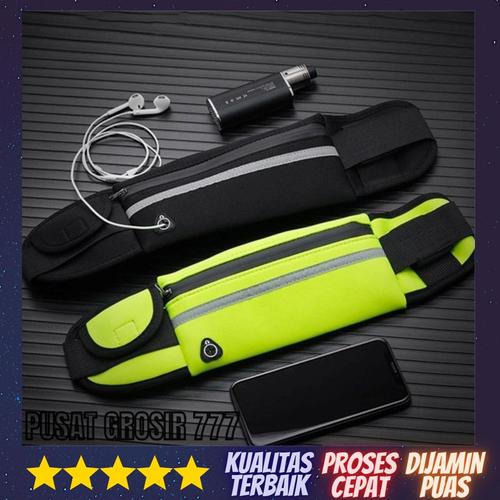 Jual Waterproof Waistbag Running Belt Tas Pinggang Olahraga Jogging ...