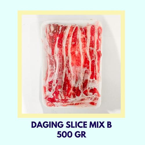 Jual Daging/ Beef Slice Mix Grade B 500gr - Kota Surabaya - MBA Frozen ...