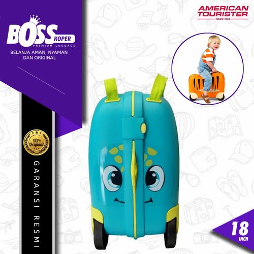 Jual Koper Anak AMERICAN TOURISTER Original, koper bisa jalan - Orange ...