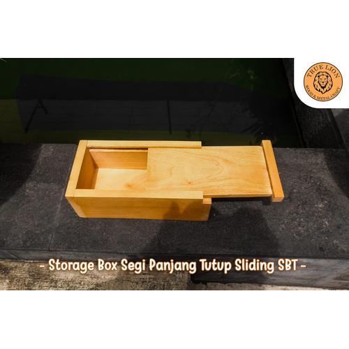 Jual KOTAK KAYU TUTUP SLIDING / BOK KAYU SERBAGUNA - 15 x 10 x 8 ...