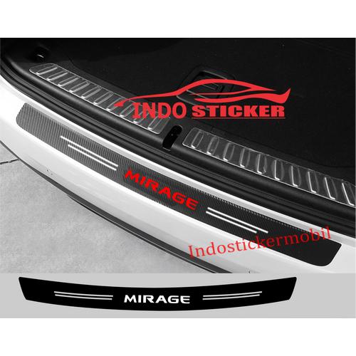 Jual STICKER MOBIL MIRAGE STICKER KARBON 3D BUMPER BAGASI MOBIL MIRAGE ...