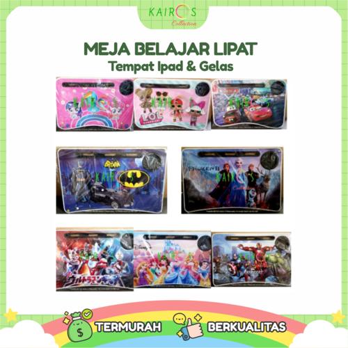 Jual Meja Belajar Anak Lipat Karakter Kartun Multifungsi Portable ...