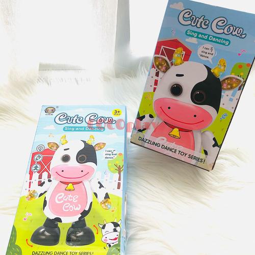 Jual mainan anak dancing sapi cow , mainan robot sapi lampu + musik ...