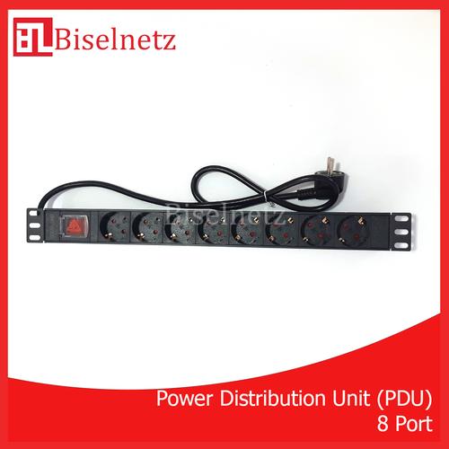 Jual PDU / Power Distribution Unit 8 Port - Kota Bandung - BISELNETZ ...