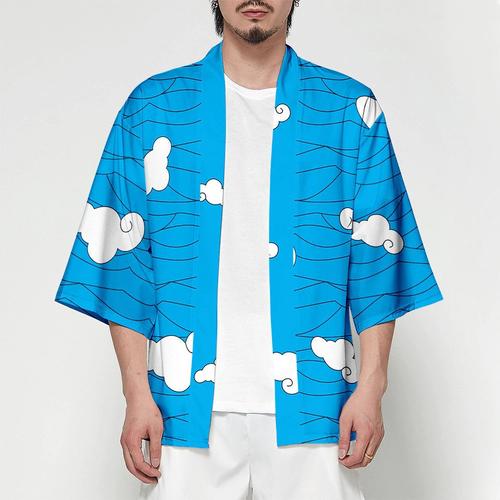 Jual Kimono haori Cosplay Anime Kimetsu No Yaiba Sakonji Urokodaki ...