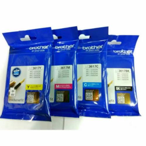 Jual Tinta Brother Ink Cartridge LC-3617 BK/C/M/Y For MFC-J3530DW ...