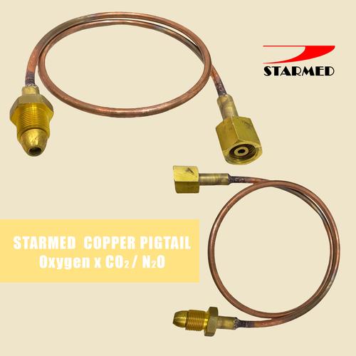 Jual Starmed Copper Pigtail Oxygen/Nitrogen ke CO2/N2O - Pigtail ...