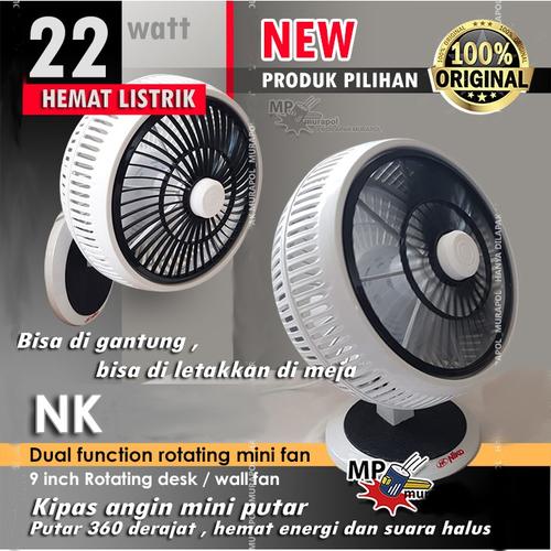 Jual Kipas Angin Mini Meja Dinding Minimalis Swing Desk Wall Fan ...
