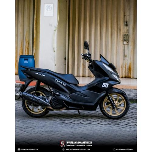 Jual Stiker PCX Hitam Elegan - Graftac, Glossy Kilap - Kab. Bekasi ...