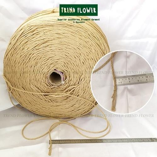 Jual TALI JERAMI TEBAL 5MM TALI GONI TALI RAMI DEKORASI RUSTIC RUSTIK ...