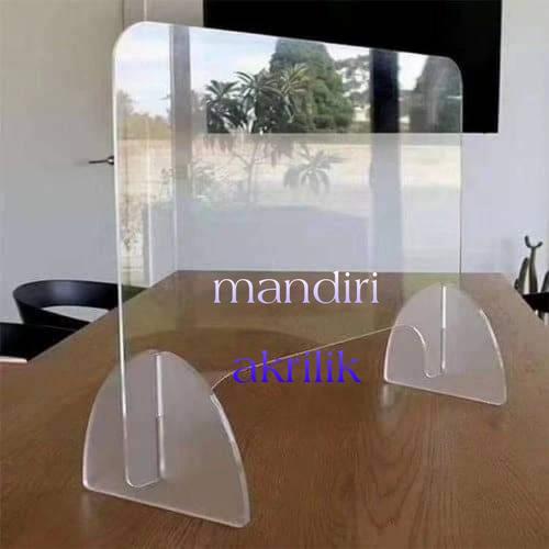 Jual partisi/ sekat pembatas meja acrylik kantor - Jakarta Barat ...