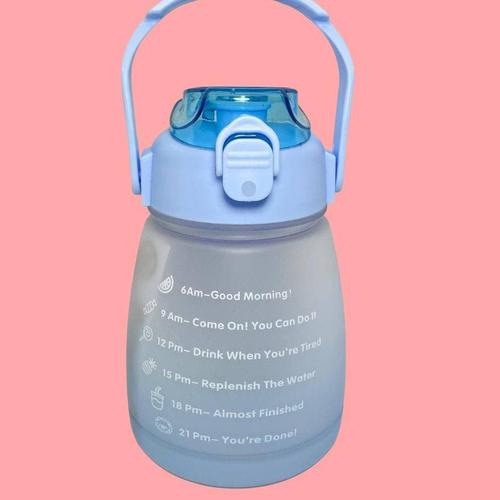 Jual Botol Minum Viral 1 liter botol sultan Botol kekinian real pict ...