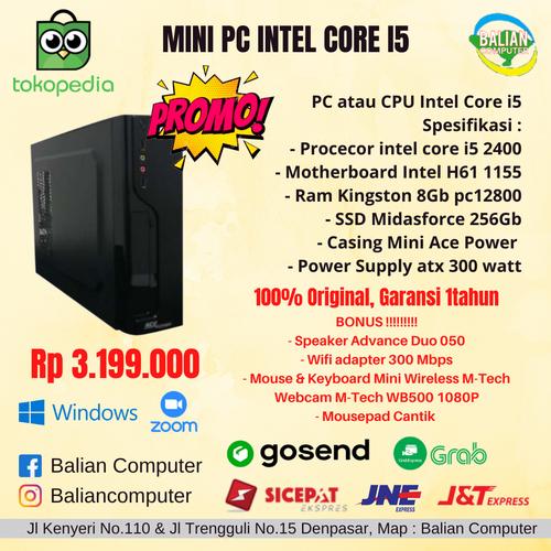 Jual CPU | PC Mini rakitan intel core i5 ram 8gb ssd 256gb - Kota ...