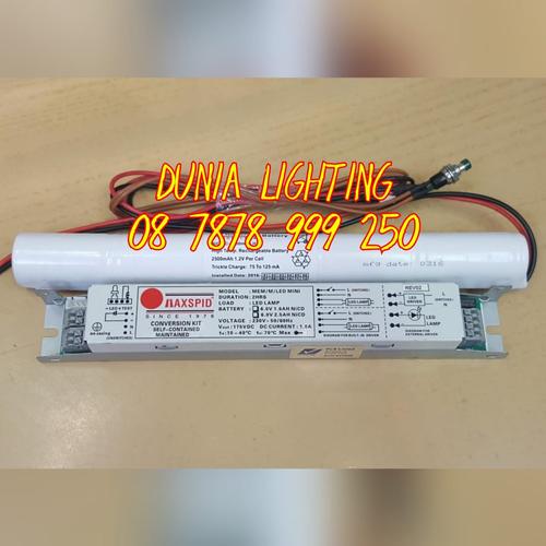 Jual EMERGENCY MAXSPID MEM/M/LED MINI POWERPACK NICAD LED BATTERY ...