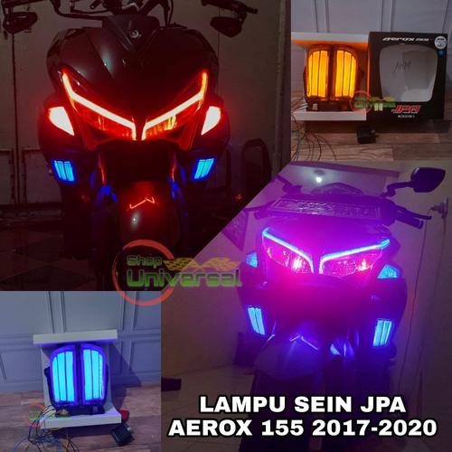 Jual Lampu Sen Sein Led Depan Aerox 155 Jpa Aksesoris Motor Aerox A89 ...