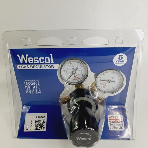 Jual Regulator Gas Carbon Dioxida Las Welding CO2 WESCOL ENGLAND ...