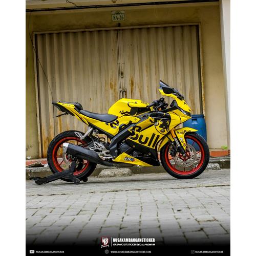 Jual Stiker R15 V3 Banteng Kuning - Graftac, Glossy Kilap - Kab. Bekasi ...