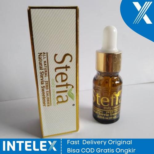 Jual Stefia Cair Tetes 10ml Konsentrat Gula Stevia 0 Kalori Diabetes ...