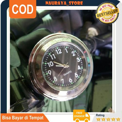 Jual Jam Motor Digital Anti Air Waterproof Jam Motor Tempel Stang ...