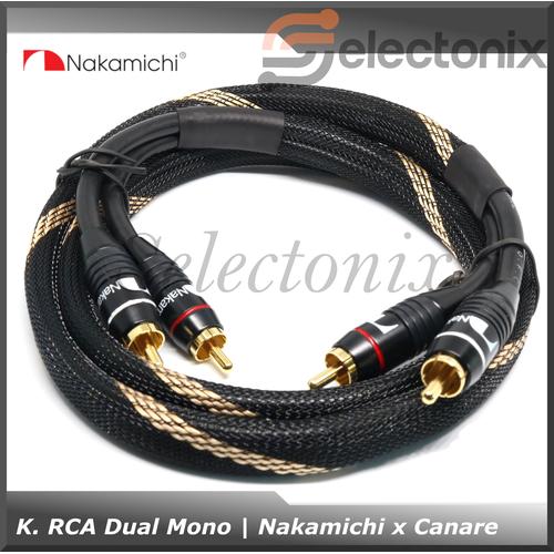 Jual Kabel Audio RCA (Nakamichi) 1.5 Meter - Black-Gold - Jakarta Utara ...