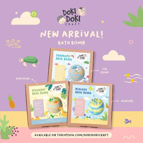 Jual DIY Sprinkled Bath Bomb Craft Kit - Doki Doki Craft Kids Activity ...