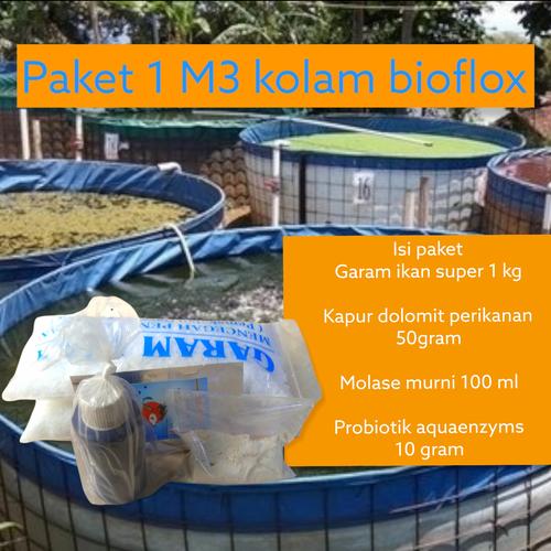 Promo paket bioflok kolam ikan 1 m3 - Jakarta Timur - Aqua-fix | Tokopedia