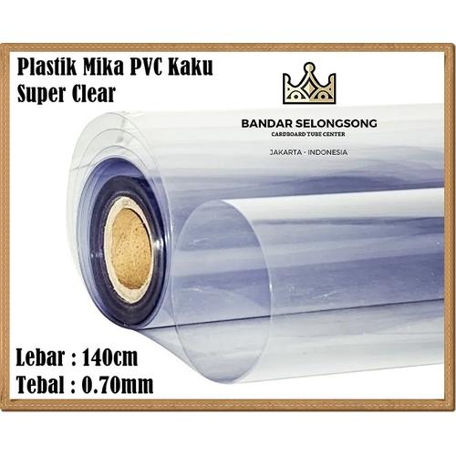 Jual Plastik Mika Kaku Rigid Bening / Mika Souvenir Mahar 140cm 0.70mm ...