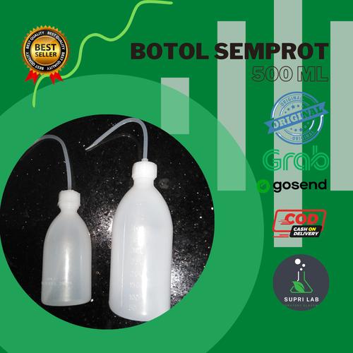 Jual Botol cuci aquades 500 ml washing bottle 250 ml botol semprot ...
