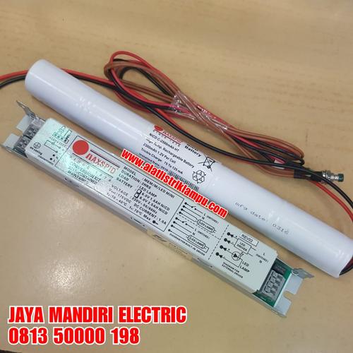 Jual EMERGENCY MAXSPID MEM/M/LED MINI POWERPACK NICAD LED LAMP BATTERY ...
