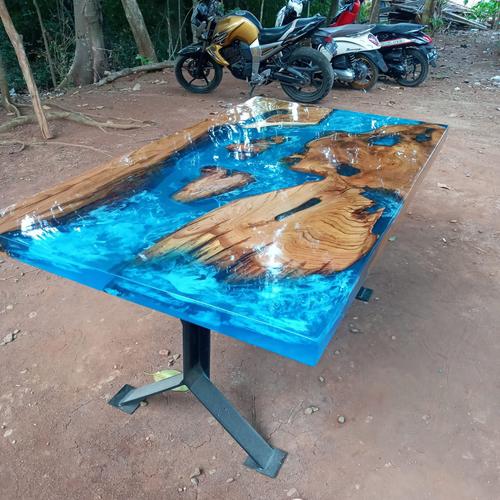 Jual meja makan resin trembesi , meja makan resin& kursi , meja makan jati - Kab. Jepara - Pusat ...