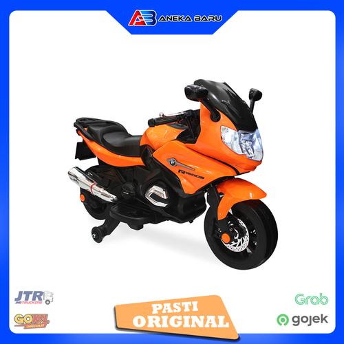 Jual Mainan Motor Balap Aki Anak PMB Type R M-688 - Putih - Jakarta ...