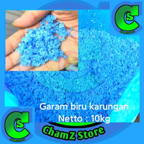 Jual Garam biru karungan 10kg / blue salt 10kg / garam biru / blue salt ...