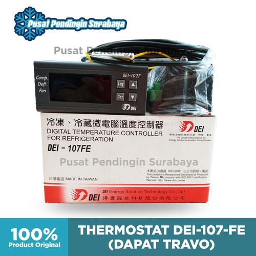 Jual THERMOSTAT DEI 107 - THERMO CONTROL UNTUK FREEZER - DEI 107 ...