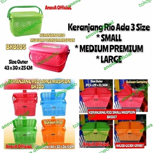Jual KERANJANG RIO . RIO PICNIC BASKET . MASPION . KERANJANG HEWAN ...