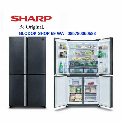 Jual SHARP SJ-IF85PM-DS Kulkas Multi Door 4 Pintu Queen Series 590L ...