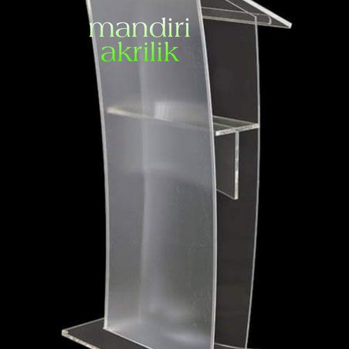 Jual podium acrylic / mimbar - Jakarta Barat - Mandiri Akrilik | Tokopedia
