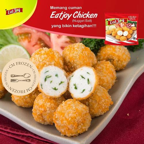 Jual eat joy frozen chicken nugget ball 500 gr dan 1000 gr - 500 gr ...