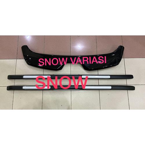 Jual Paket Spoiler Roof Rail Toyota Raize Daihatsu Rocky 2021 Premium ...